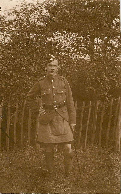 WW1 SOLDIER PTE James Macdonald Machine Gunner - Whitby Camp Surrey ...