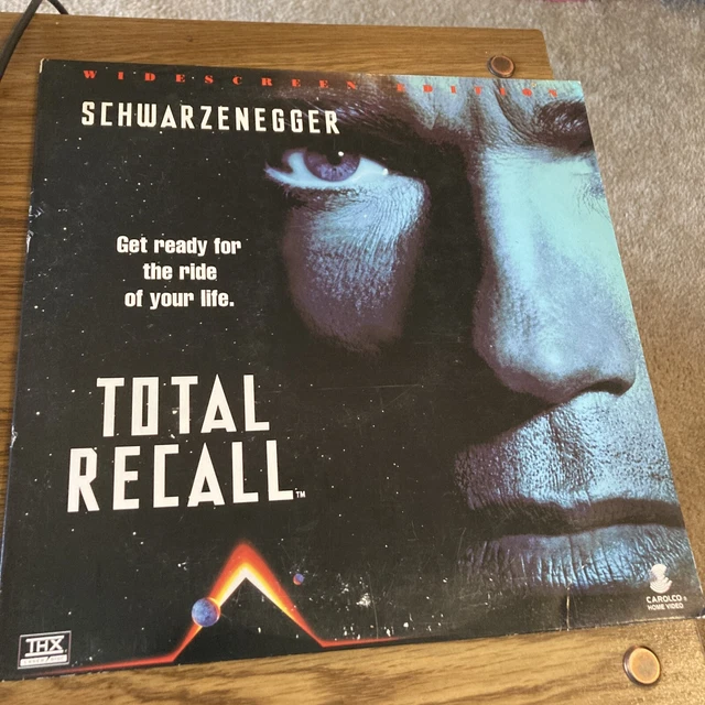 TOTAL RECALL LASERDISC Arnold Schwarzenegger Sharon Stone 1990 - d ... TOTAL RECALL LASERDISC Arnold Schwarzenegger Sharon Stone 1990 - d ...