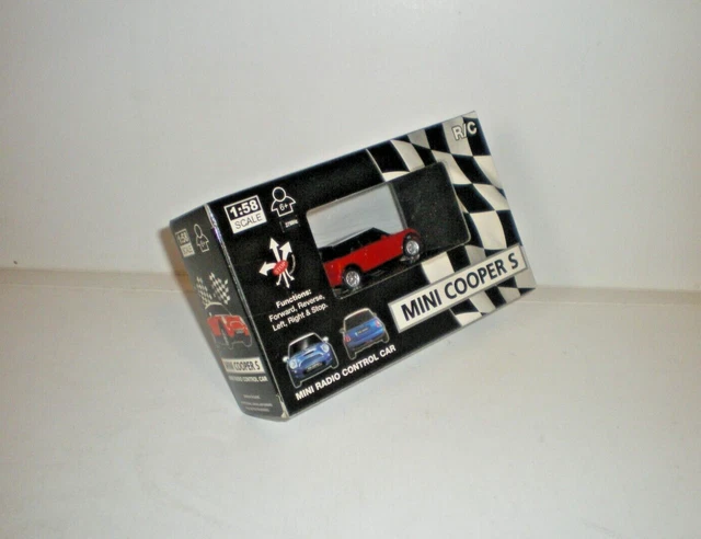 RASTAR RADIO CONTRO1 1/58 Scale MINI COOPER S RED - BNIB £16.14 ...