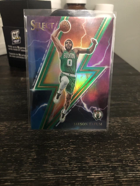 2023-24 PANINI SELECT NBA Jayson Tatum Thunder Lane verde SP! Celtics #14 EUR 12,91 - PicClick IT