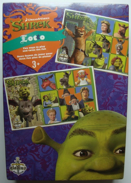SHREK LOTTO BINGO Game Dreamworks New Sealed $15.00 - PicClick CA