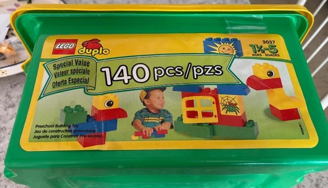 RARE LEGO DUPLO Strata Tub 3037 from 1998 IN TUB! OVER 200 PCS! VARIETY ...