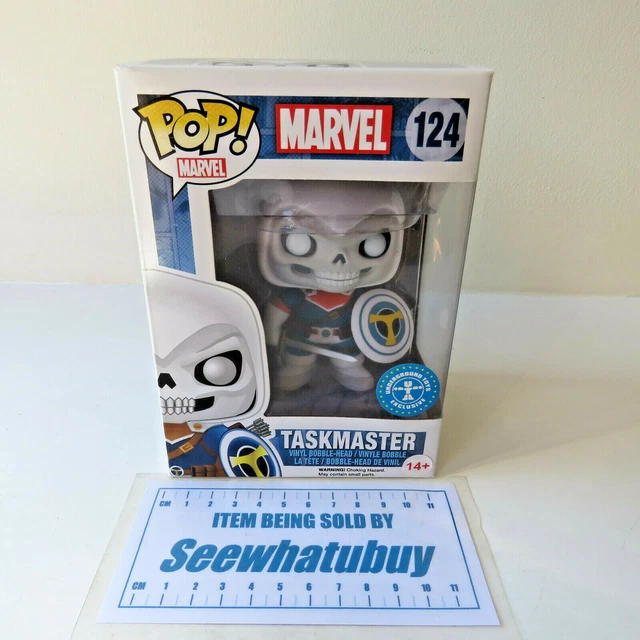 MARVEL FUNKO POP! TASKMASTER #124 Vinyl Figure £7.99 - PicClick UK