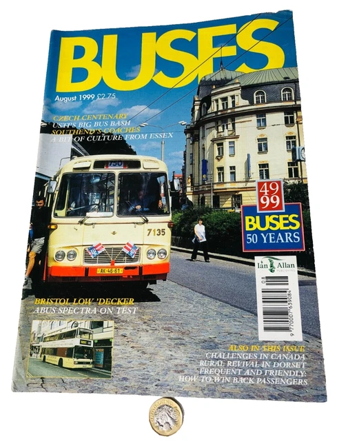 MAGAZINE BUSES FOCUS Bus Mag August 1999 ra £4.79 - PicClick UK