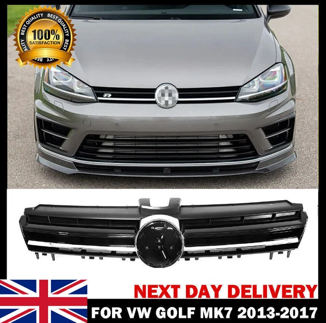 FOR VOLKSWAGEN VW Golf Mk7 2013 - 2017 Front Main Center Radiator Grill ...