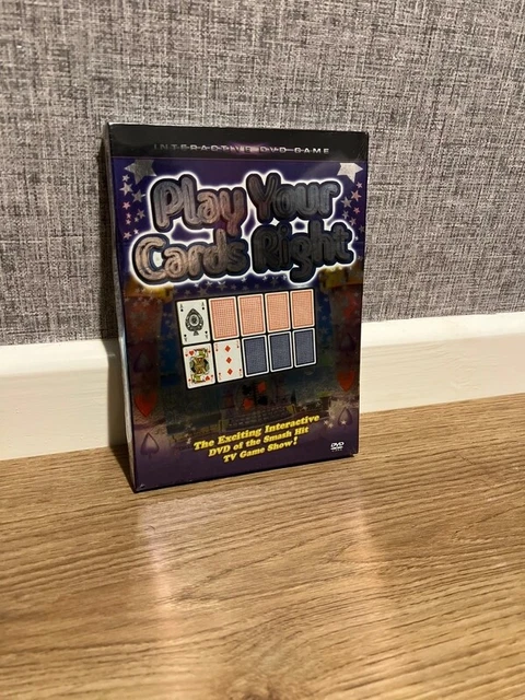 PLAY YOUR CARDS Right Interactive DVD Game New Sealed Rare £36.08 ...