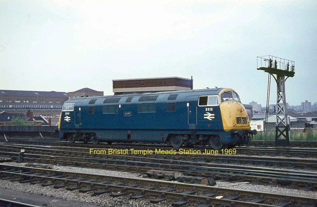 ORIGINAL SLIDE WITH Full Rights of Use D818 Glory, Bristol TM Station ...