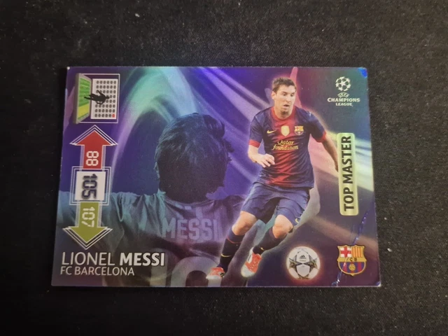 PANINI ADRENALYN XL Champions League 12 /13 346 - Lionel Messi - Top ...