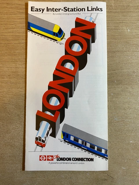 London Connections Rail Map FOR SALE! - PicClick UK