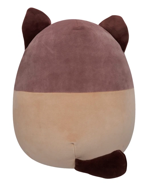 SQUISHMALLOW WOODWARD THE Snow Shoe Cat 12" Soft Plush Jazwares Kelly ...