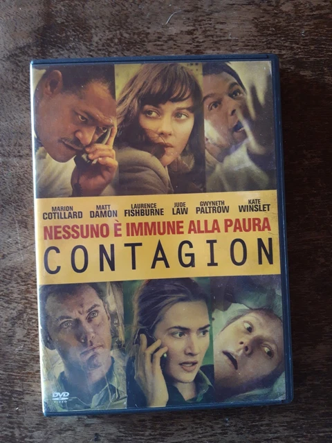 DVD CONTAGION USATO MARION COTILLARD MATT DAMON JUDE LAW EUR 4,00 - PicClick IT