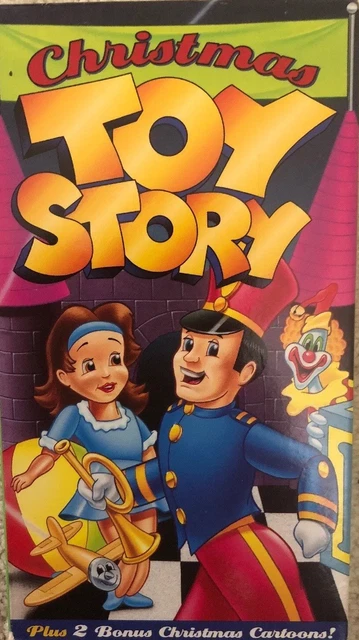 CHRISTMAS TOY STORY+ 2 Bonus Christmas Cartoons (VHS 1996)TESTED-RARE ...