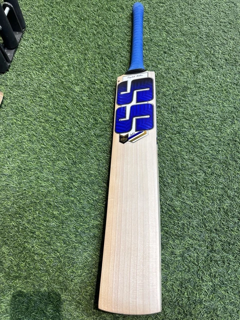 SS SKY GRADE 1 English Willow Cricket Bat, 39mm thick Edges 2lb 10oz, 🏏 ...