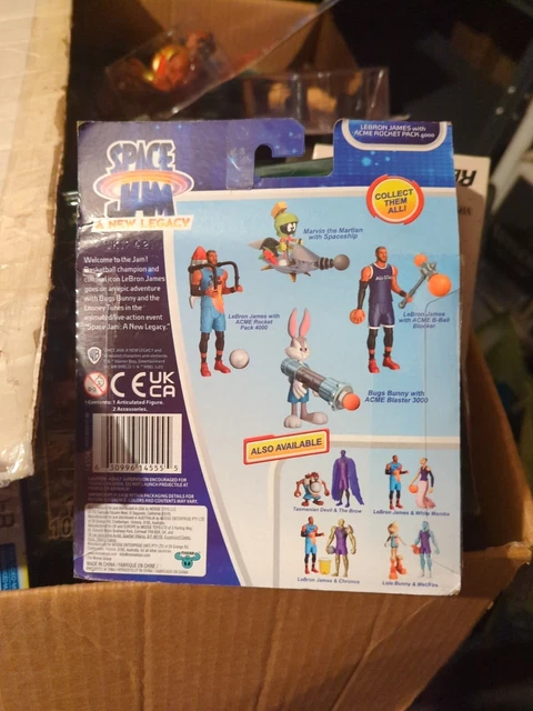 SPACE JAM: A New Legacy Lebron James with Acme Rocket Pack 4000 5 ...