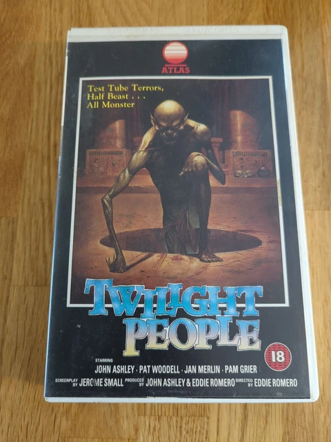 TWILIGHT PEOPLE VHS video rare big box ex rental, tested, good ...