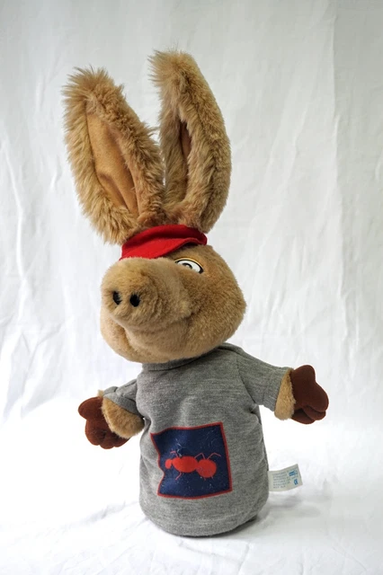 VINTAGE OTIS THE Aardvark soft toy hand puppet 1990s CBBC Born to Play ...