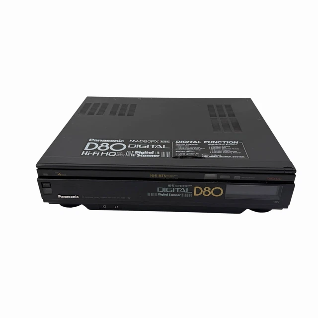 SCANNER DIGITALE PANASONIC modello NV-D80PX Hi-Fi HQ VHS **PER RICAMBI ...