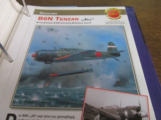 FASZINATION 13 45 Nakajima B6N Tenzan Jill Torpedobomber Japan EUR 4,75 ...