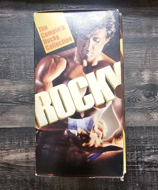 THE COMPLETE ROCKY Movie Collection 1-5 VHS Box Set Sylvester Stallone ...