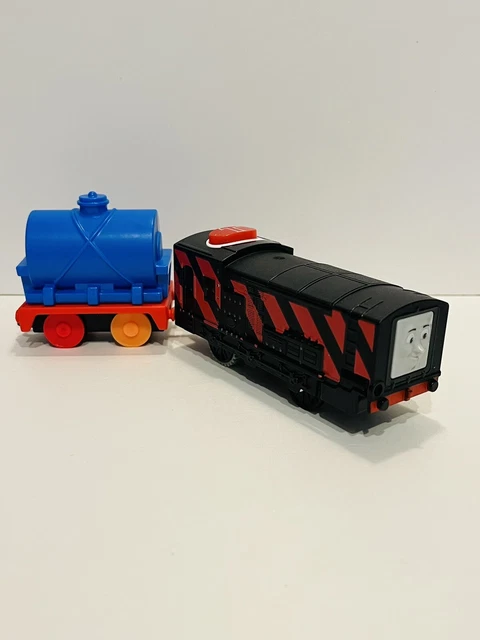 THOMAS TRACKMASTER TALKING INTERACTIVE DIESEL battery train £19.99 ...