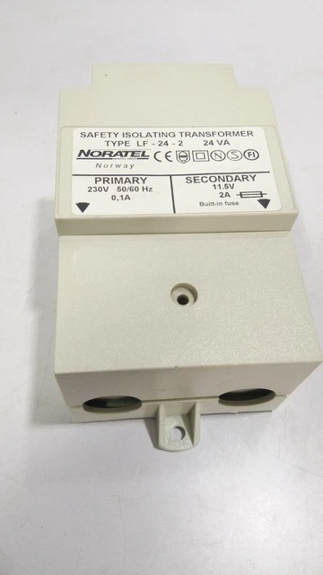NORATEL LF-24-2 SÉCURITÉ Isolant Transformateur LF24-2 EUR 88,46 ...