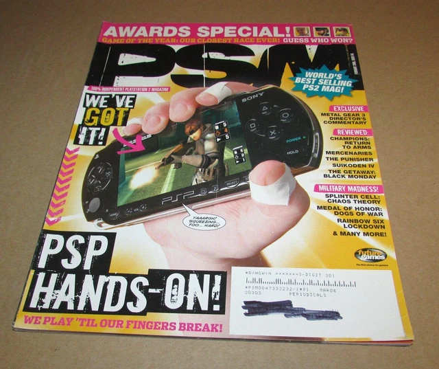 PSM PLAYSTATION MAGAZINE February 2005 Issue 94 (PSP Cover) £4.51 ...