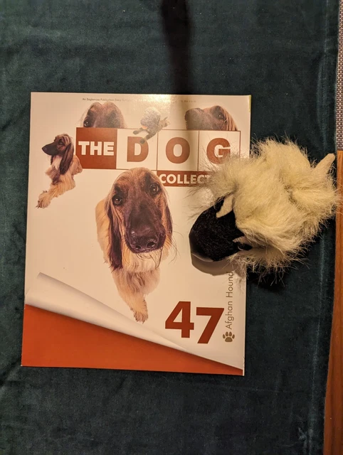 THE DOG COLLECTION Magazine Issue #47 Afghan Hound - including Soft Toy ...