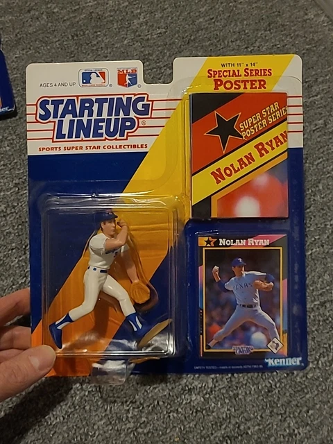 VTG RETRO 1992 MLB Baseball Starting Lineup Nolan Ryan Figure With ...