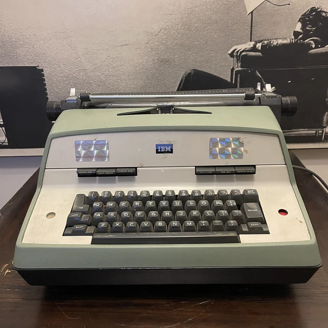 VINTAGE IBM MODEL 12 Electric Typewriter 1970's. Untested £37.94 ...