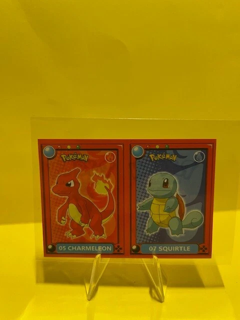 PEGATINA POKEMON POKEDEX EF #005-007 CHARMELEON/SQUIRTLE Edición PERÚ 2022 EUR 6,68 - PicClick ES