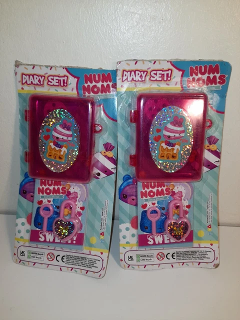 NUM NOMS MAGAZINE Issue 52 Diary Toy Set Only X2 £8.52 - PicClick UK