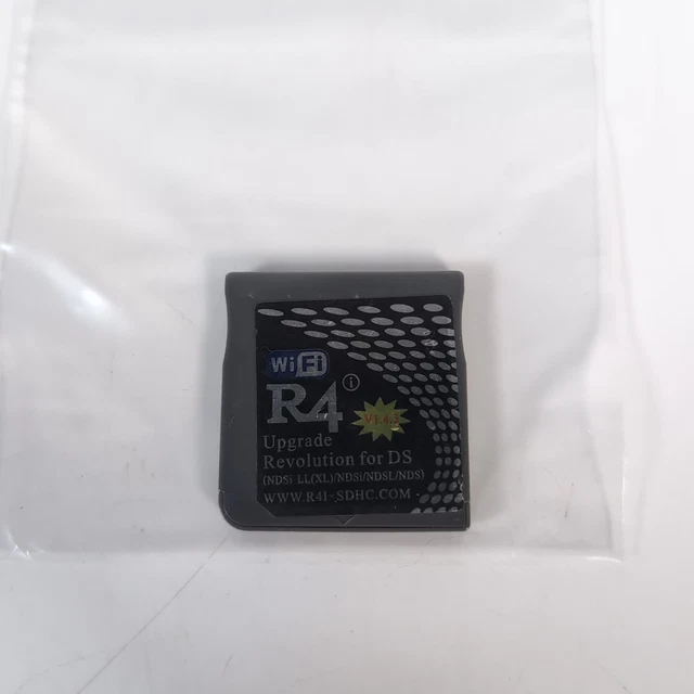 R4 REVOLUTION WIFI Upgrade For Nintendo DS Cartridge - 4GB SD Card £16. ...