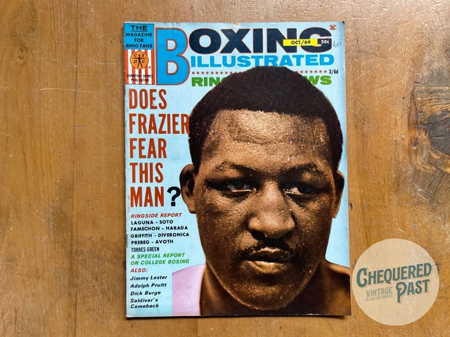 VINTAGE OCT 1969 'Boxing Illustrated' Magazine Laguna Soto Famechon ...