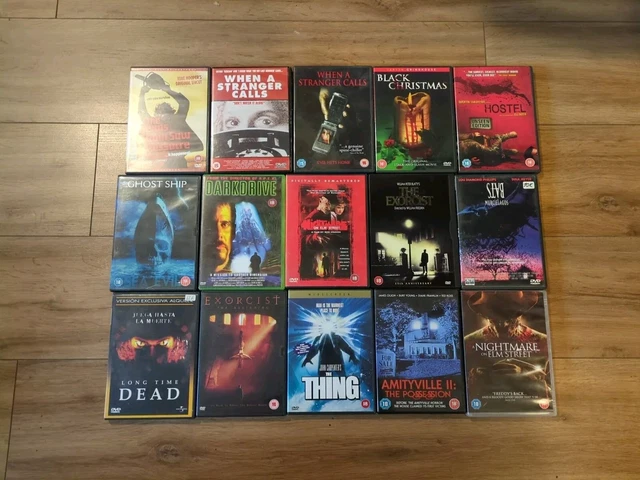 HORROR DVD BUNDLE Lot x 15 #4 £15.00 - PicClick UK