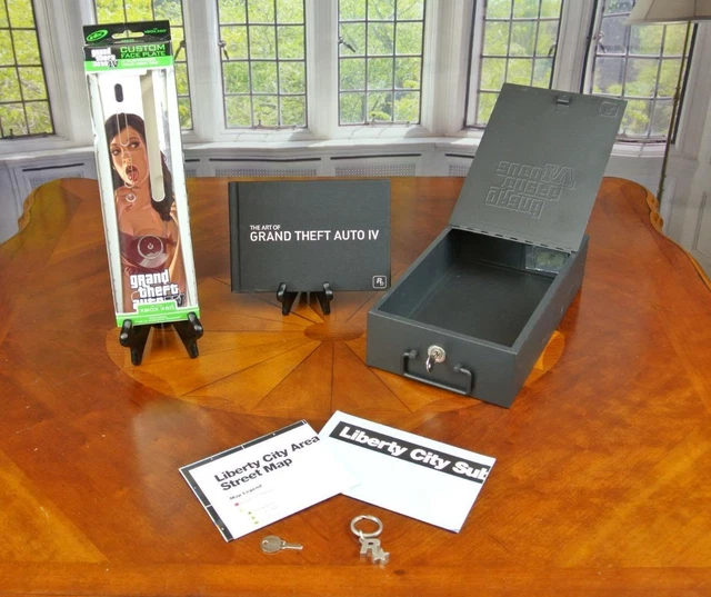 GRAND THEFT AUTO IV Bankers Lock Box GTA 4 dépôt de sécurité PORTE-CLÉS ...