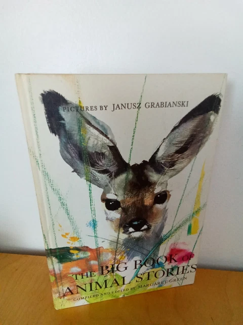 THE BIG BOOK Of Animal Stories-Margaret Green-Janusz Grabianski-Hc £5. ...