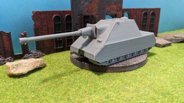 PANZERKAMPFWAGEN PROTOTYP &JAGDMAUSER& Panzer als Bausatz Modell WW2 1: ...