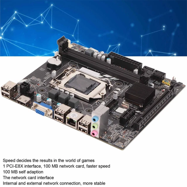 CHDE H61M MOTHERBOARD PC Motherboard HD Multimedia Interface £52.07 ...