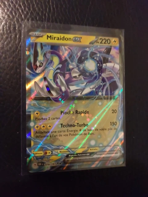 CARTE POKÉMON MIRAIDON EX 079/197 Flammes obsidiennes EV03 EUR 4,50 ...