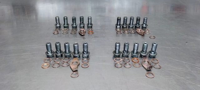 🔥 YAMAHA BLASTER Brake Line BANJO BOLTS 🪕🔩2003-2006🔥OEM💥COMPLETE⚡ ...