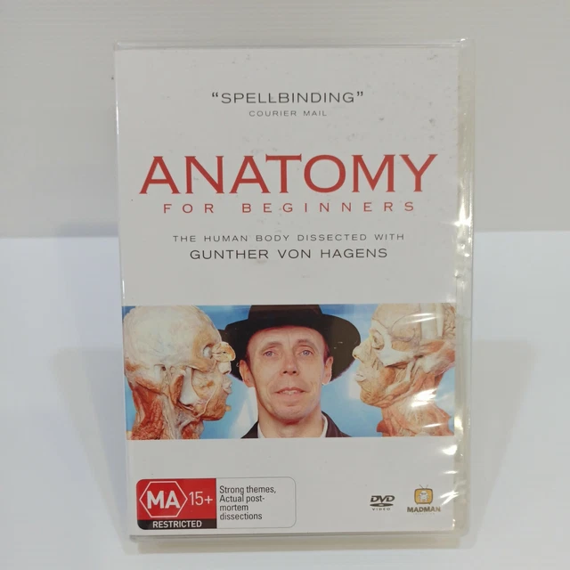 ANATOMY FOR BEGINNERS DVD Gunther Von Hagens Short Film Documentary ...