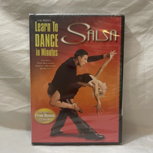 LEARN TO DANCE in Minutes DVD- Salsa/Merengue- Cal Pozo NEW Sealed $9. ...