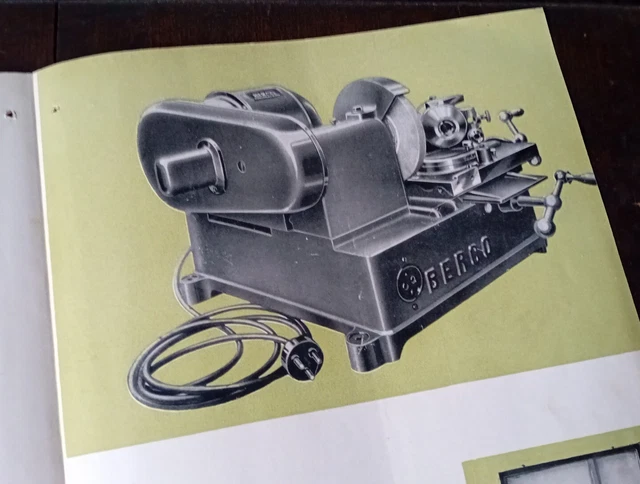 BERCO RECTIFIERS VALVES Workshop Machine Tools Original Brochure £18.68 ...