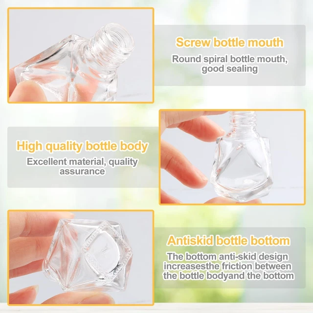 20 PCS 8ML Hanging Car Air Freshener Diffuser,Empty Refillable Clear ...