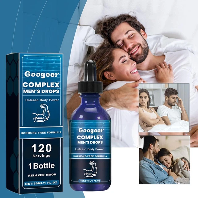 HOT GOOGEER Complex Men's Drops Secret Drops for Strong Men, Men’s ...
