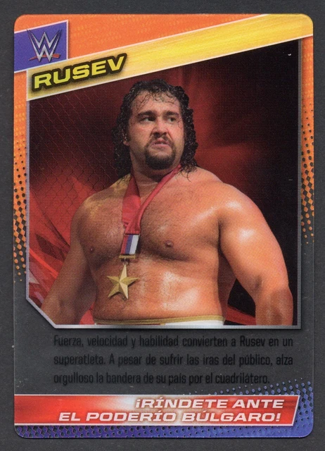 RUSEV #063 COLECCION Lamincard Wrestling Wwe Action Cards 2005 Panini ...
