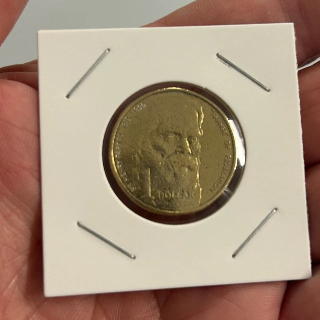 1996 AUSTRALIAN $1 Dollar Coin - Father Of Federation - Sir Henry ...