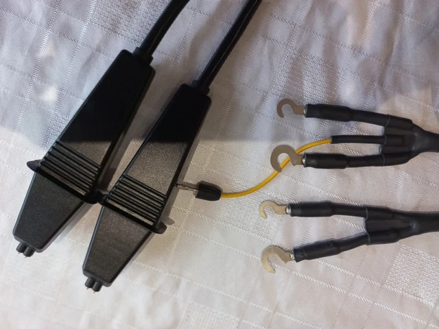 MEGGER DH5 TWO Wire, Four Terminal Complete 2.5m Duplex Probe Lead Set ...