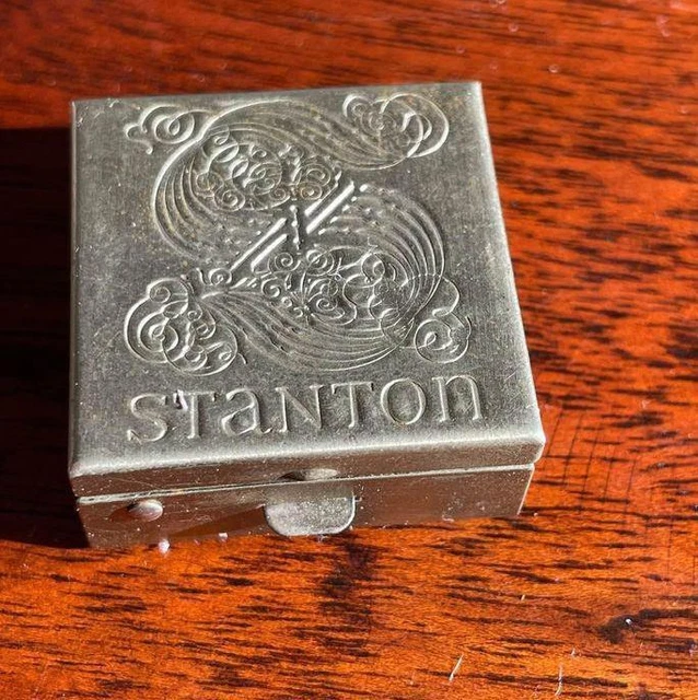 RARE VINTAGE STANTON Pill Box $28.00 - PicClick