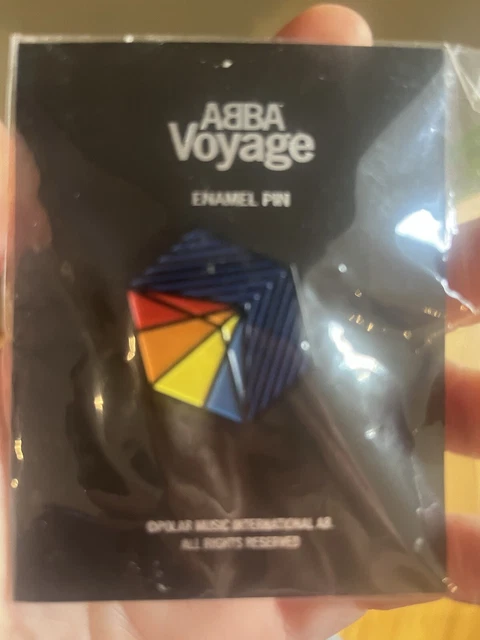 NEW ABBA VOYAGE limited edition exclusive members pin badge, highly ...